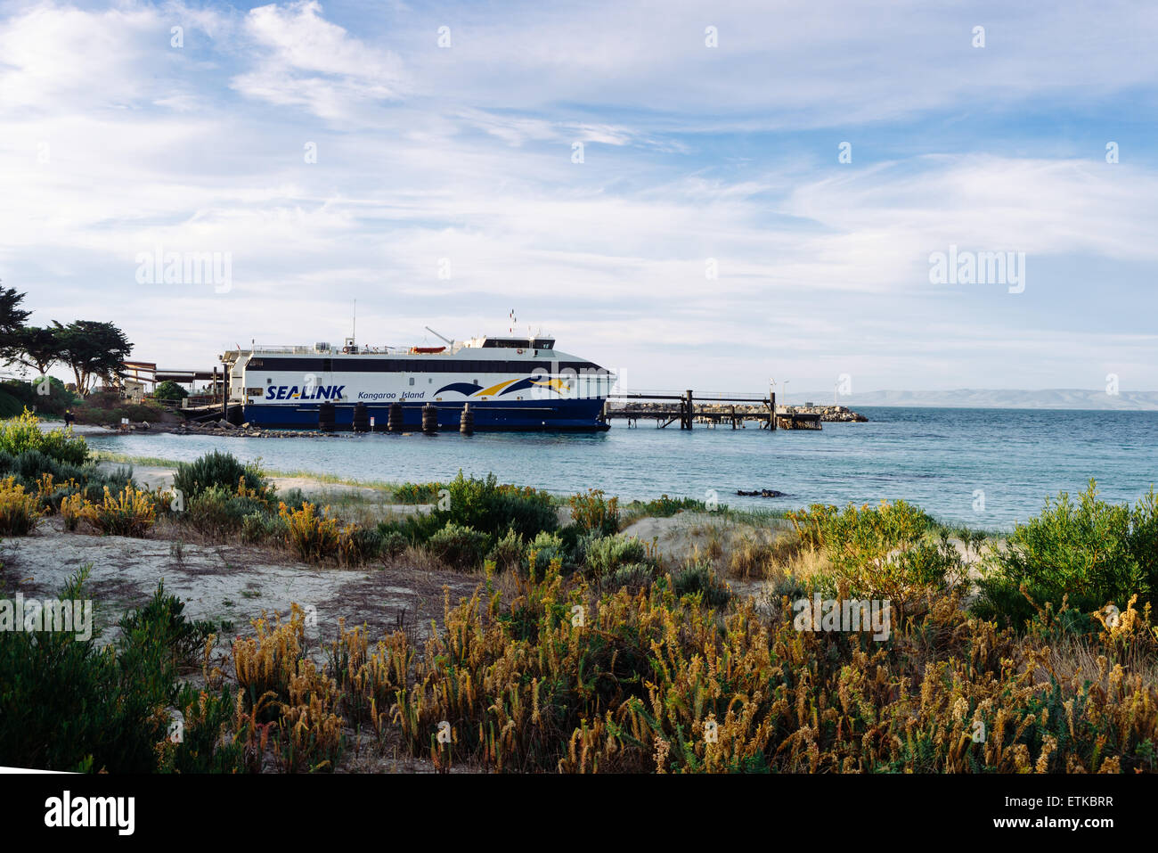 Kangaroo Island Sea Link ferry South Australia, Australia Stock Photo ...