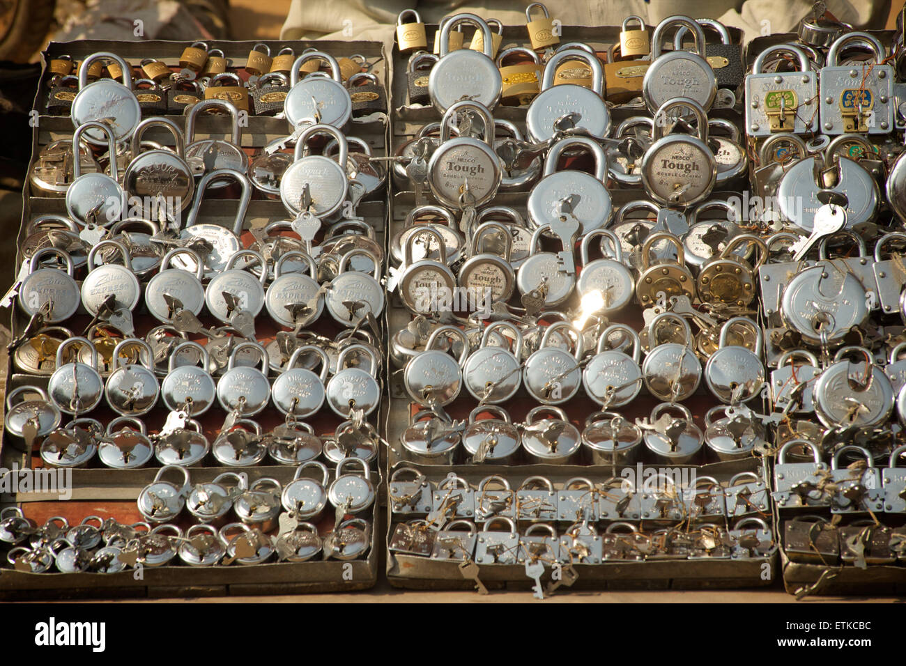 India locks hi-res stock photography and images - Alamy