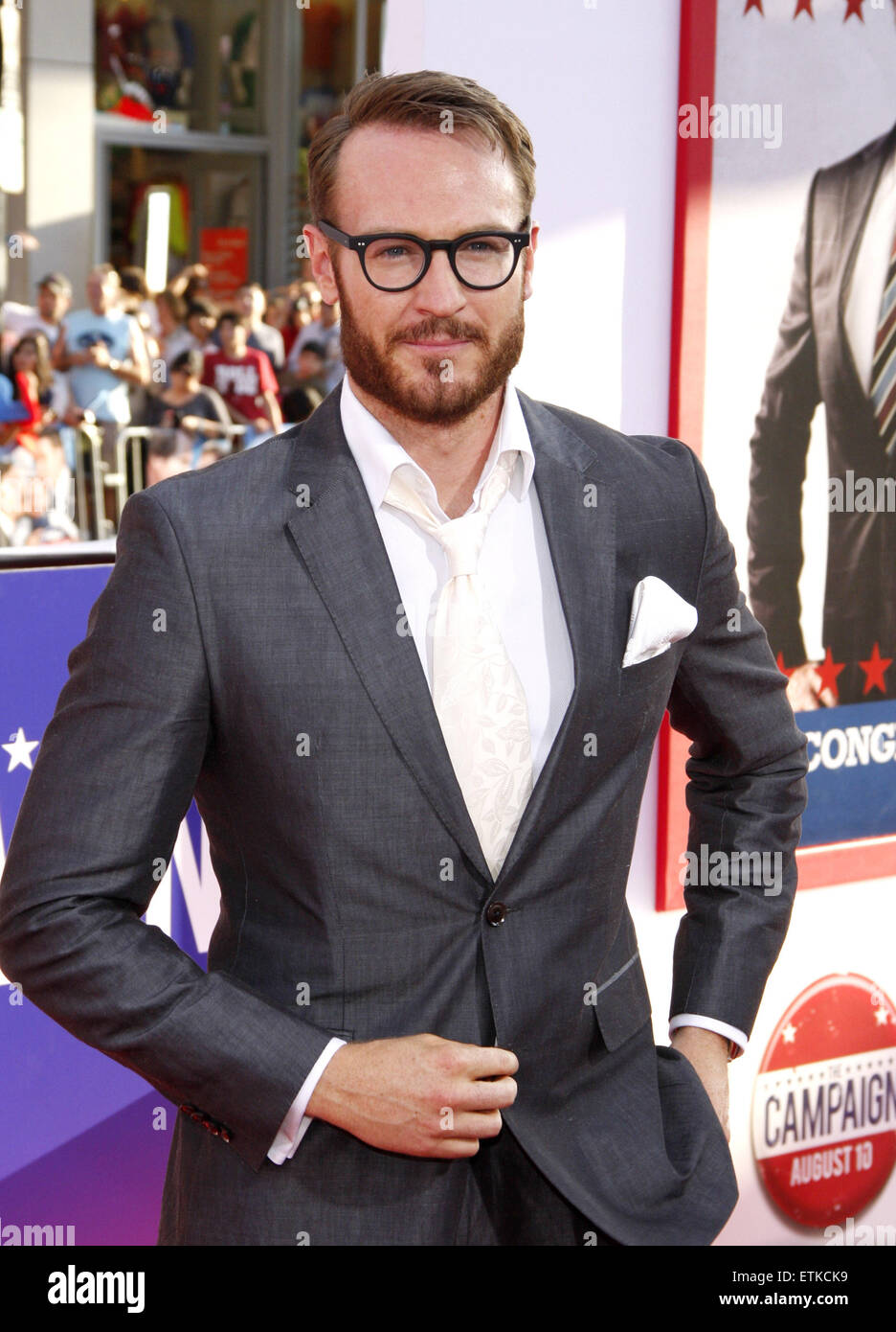 Josh Lawson at the Los Angeles premiere of 'Campaign" held at the ...