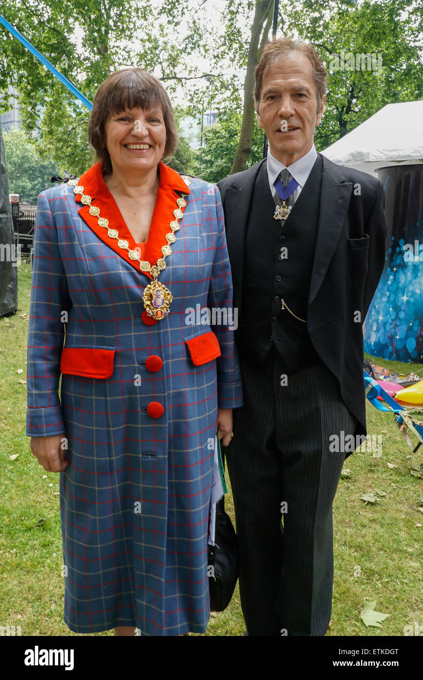 London,UK, June 2015 : Lord Mayor Lady Christabel Flight attends the ...