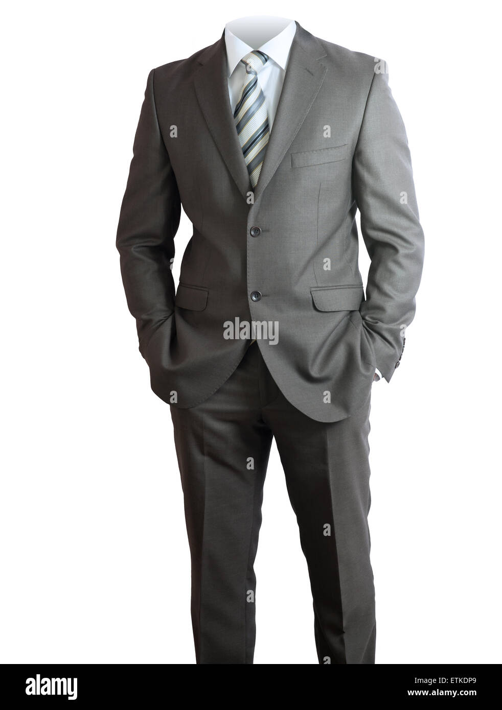 Suit no head isolated hi-res stock photography and images - Alamy