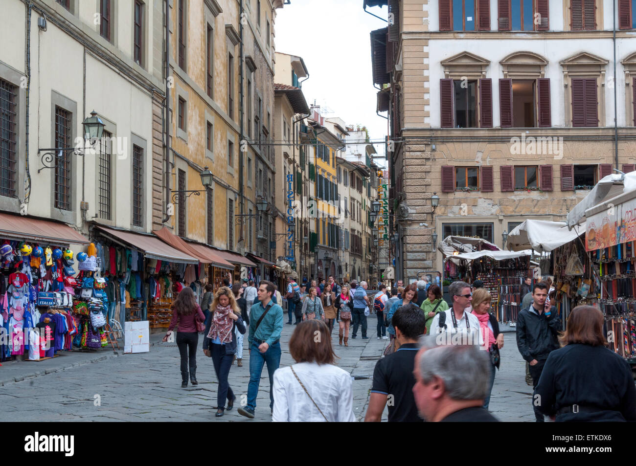 Street scene from Florence, Italy Stock Photo - Alamy