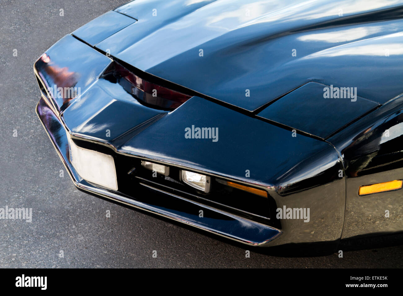 Close up view detail of a classic vintage car on a show Stock Photo - Alamy