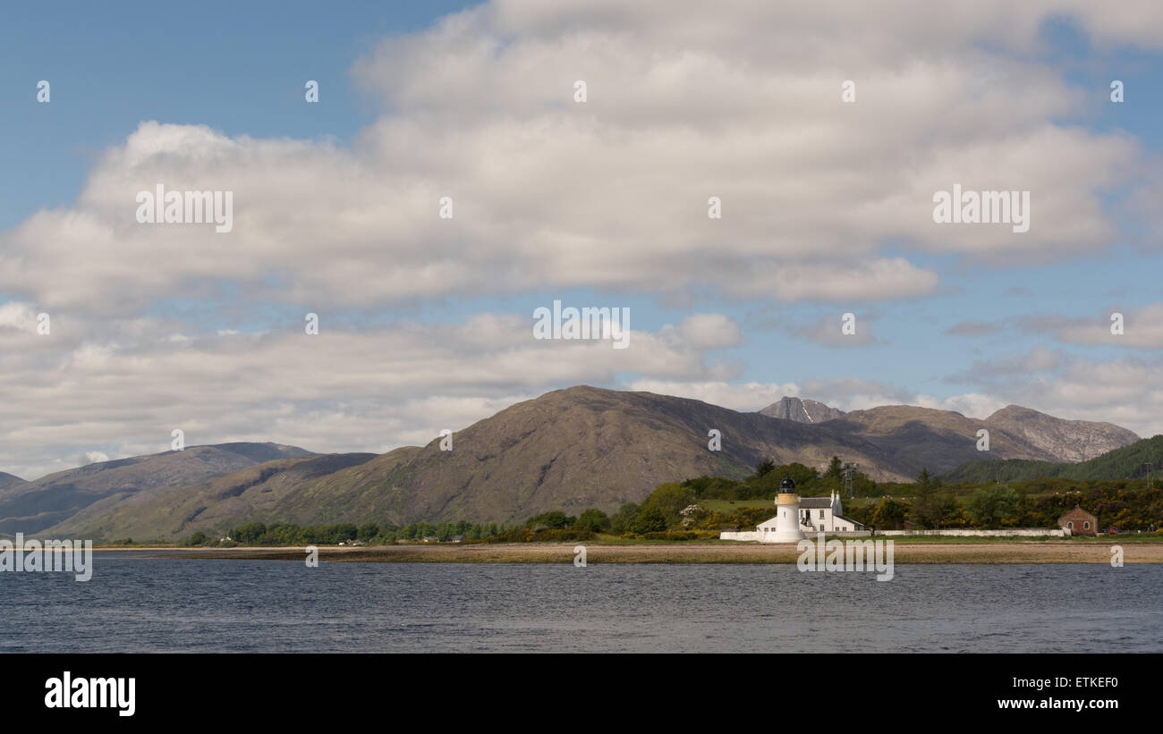 Corran point lighthouse ardgour hi-res stock photography and images - Alamy