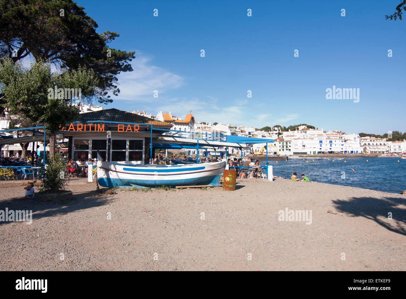 Cadaqués beach. Cadaqués Stock Photo - Alamy