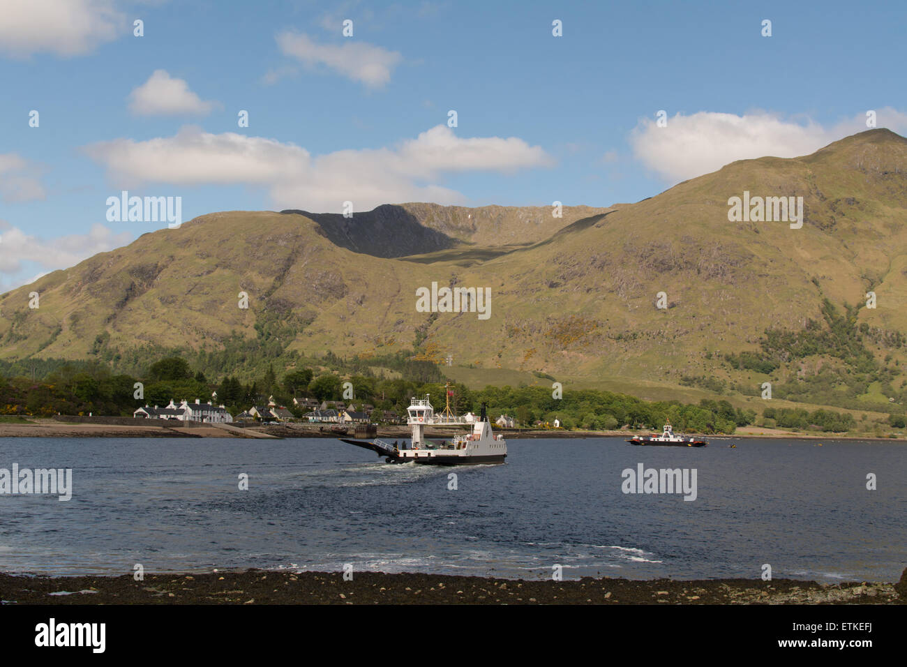 Corran Ferry - a mainland vehicle ferry operated by Highland Council ...