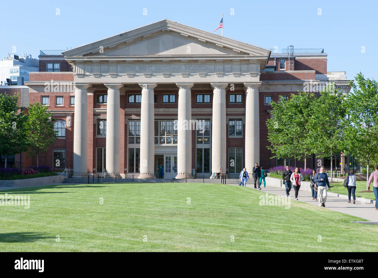 The Peter Bent Brigham Hospital and James M. Stoneham Centennial Park ...