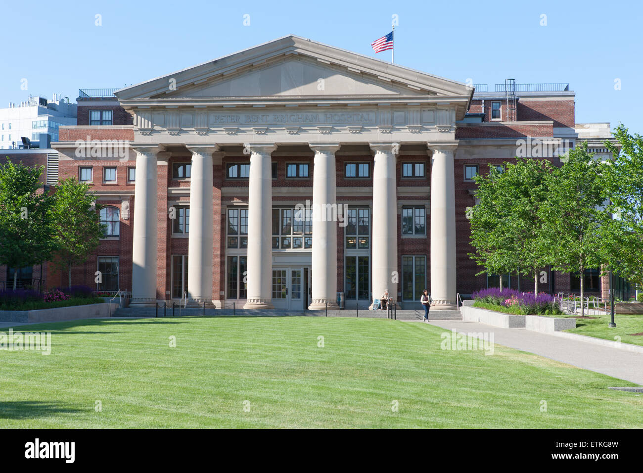 The Peter Bent Brigham Hospital and James M. Stoneham Centennial Park ...