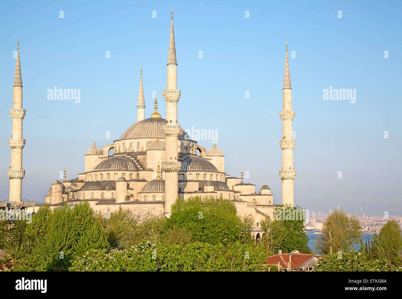 Famous "Blue mosque" in Istanbul, Turkey Stock Photo - Alamy