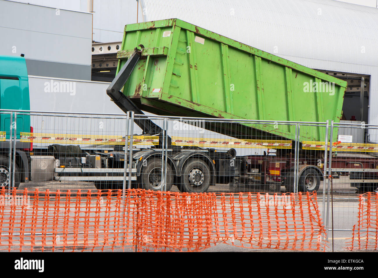 Trucking and container load hi-res stock photography and images - Alamy