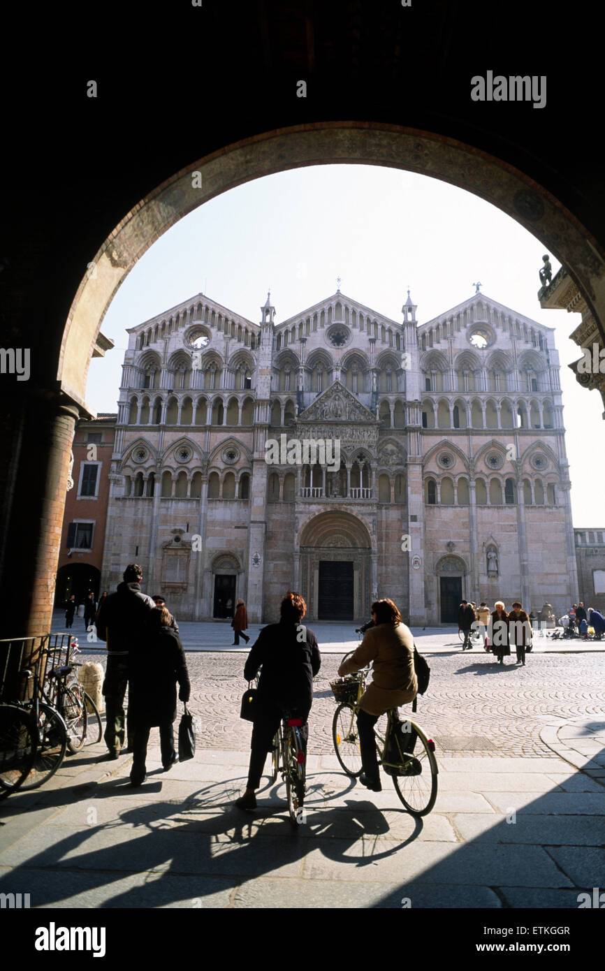 Italy, Emilia Romagna, Ferrara, cathedral Stock Photo - Alamy
