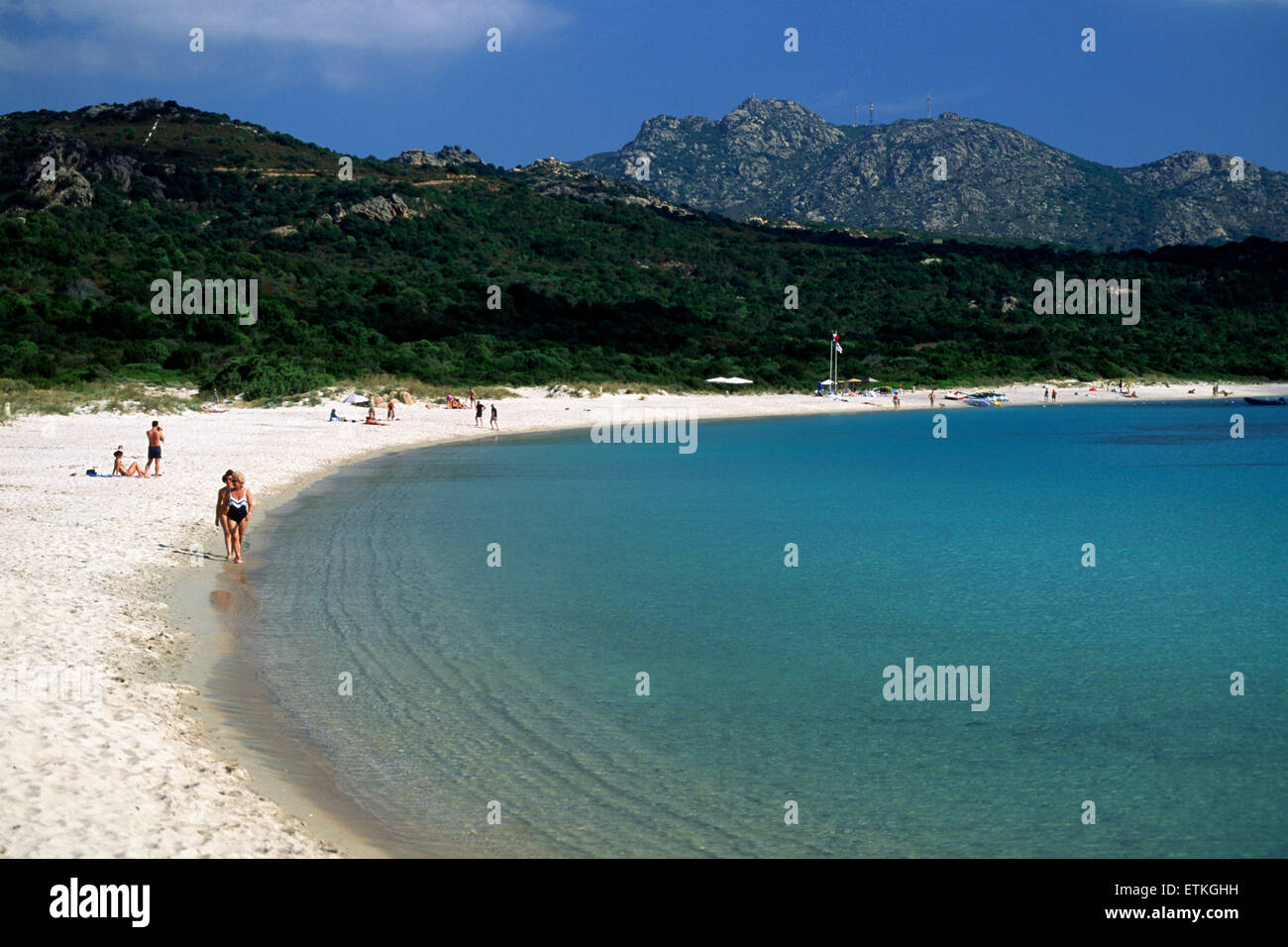Italy, Sardinia, Costa Smeralda, Liscia Ruja beach Stock Photo - Alamy