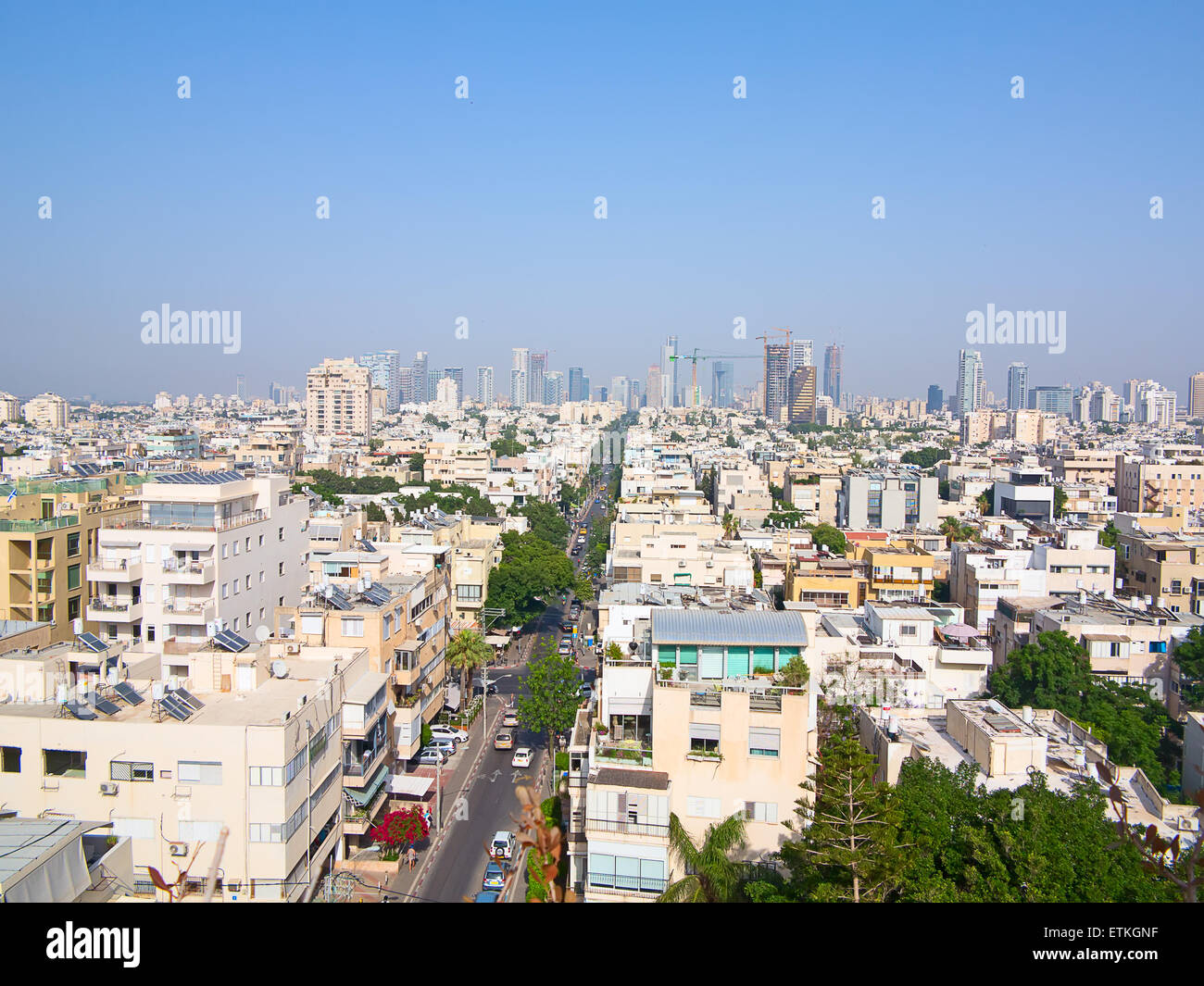 Capital of Israel - Tel Aviv city Stock Photo - Alamy