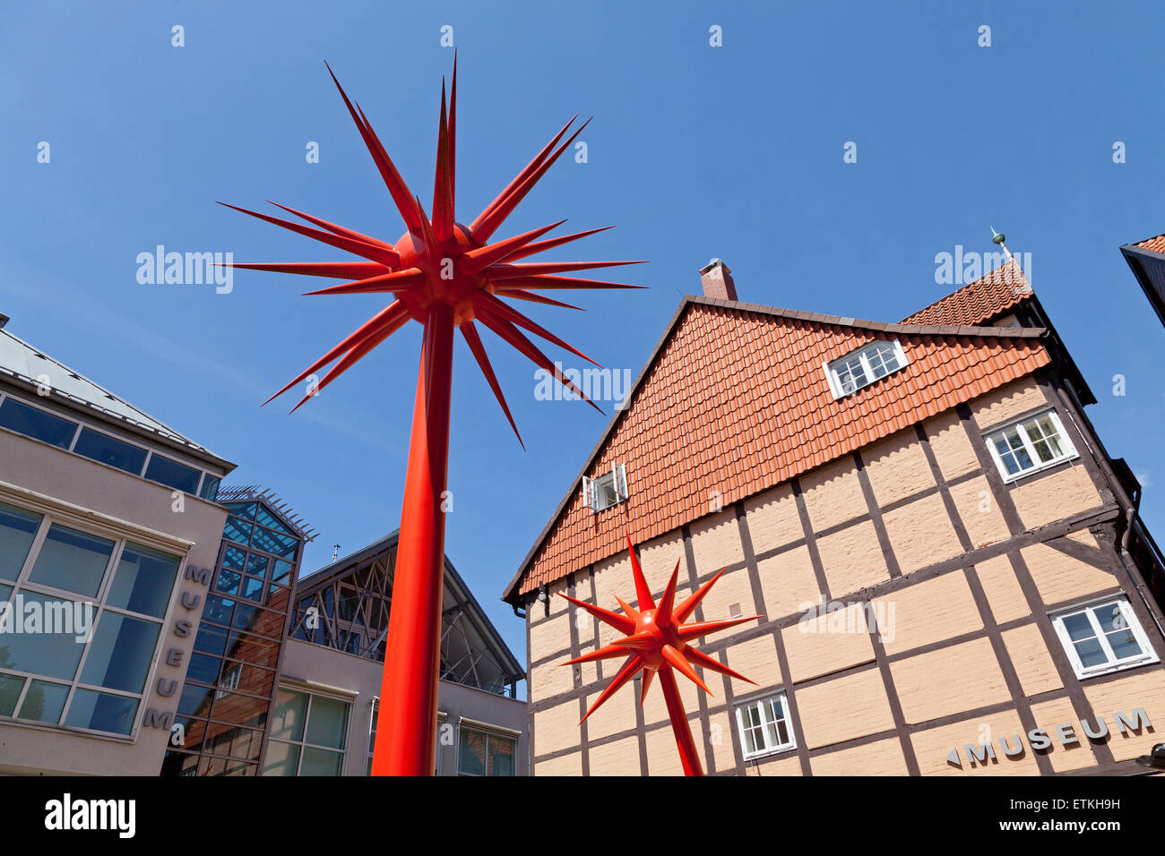 museum for modern art, Celle, Lower Saxony, Germany Stock Photo - Alamy