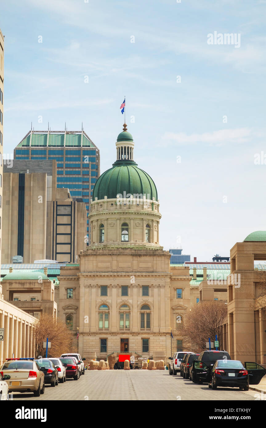 Indiana state capitol hi-res stock photography and images - Alamy