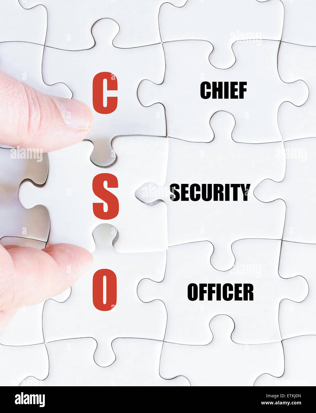 Concept image of Business Acronym CSO as Chief Security Officer Stock ...