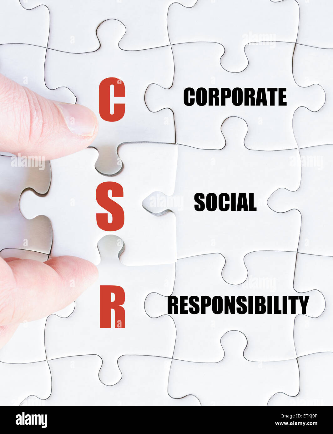 Concept image of Business Acronym CSR as Corporate Social ...