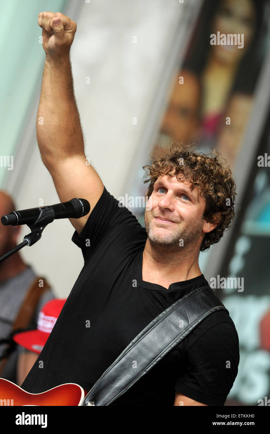 Billy Currington performs live on stage during the 'FOX & Friends' All ...