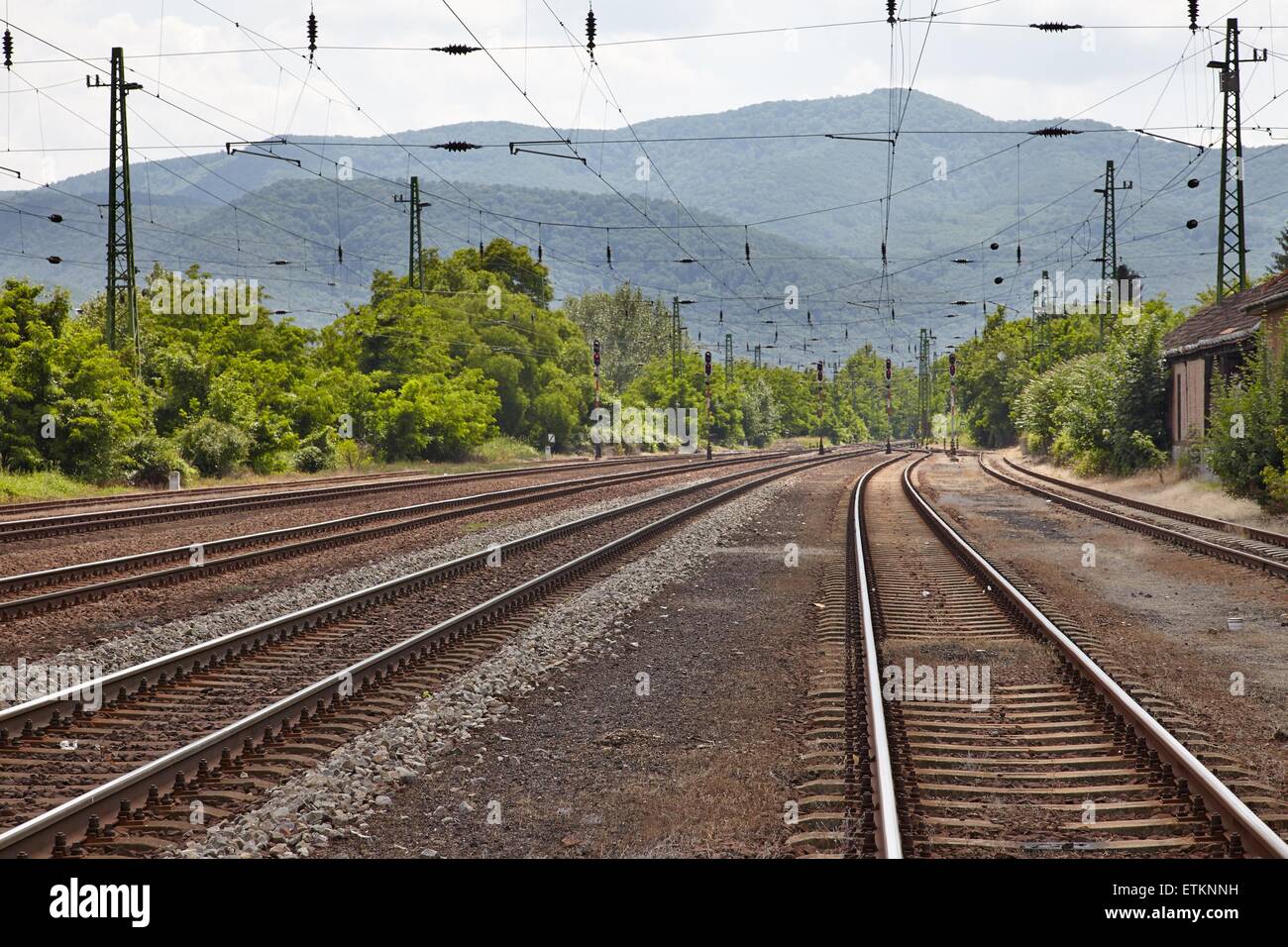 Detail railroad system hi-res stock photography and images - Alamy