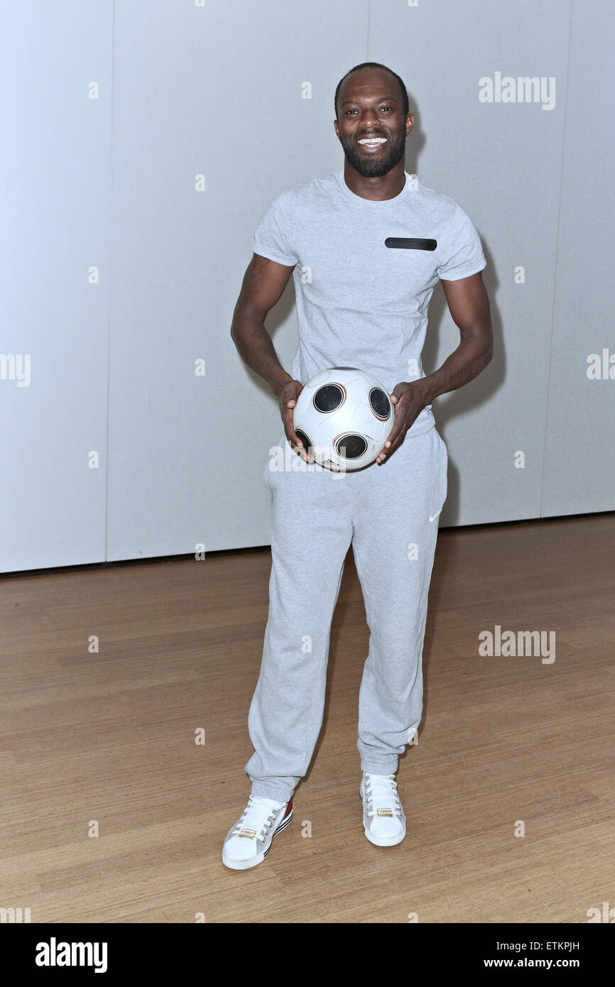 Hans Sarpei rehearsing for German RTL TV show "Let's Dance" at Dance ...