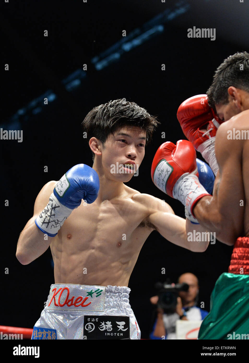 Aichi, Japan. 30th May, 2015. (L-R) Kosei Tanaka (JPN), Julian Yedras ...