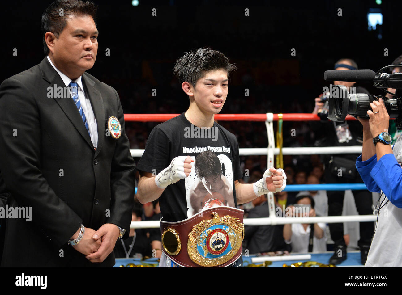 Kosei Tanaka (JPN), MAY 30, 2015 - Boxing : Kosei Tanaka of Japan poses ...