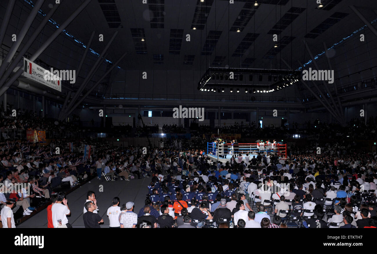 Park Arena Komaki, MAY 30, 2015 - Boxing : A general view of the ring ...