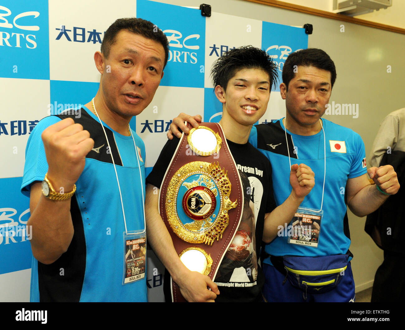 (L-R) Kiyoshi Hatanaka, Kosei Tanaka (JPN), Hitoshi Tanaka, MAY 30 ...