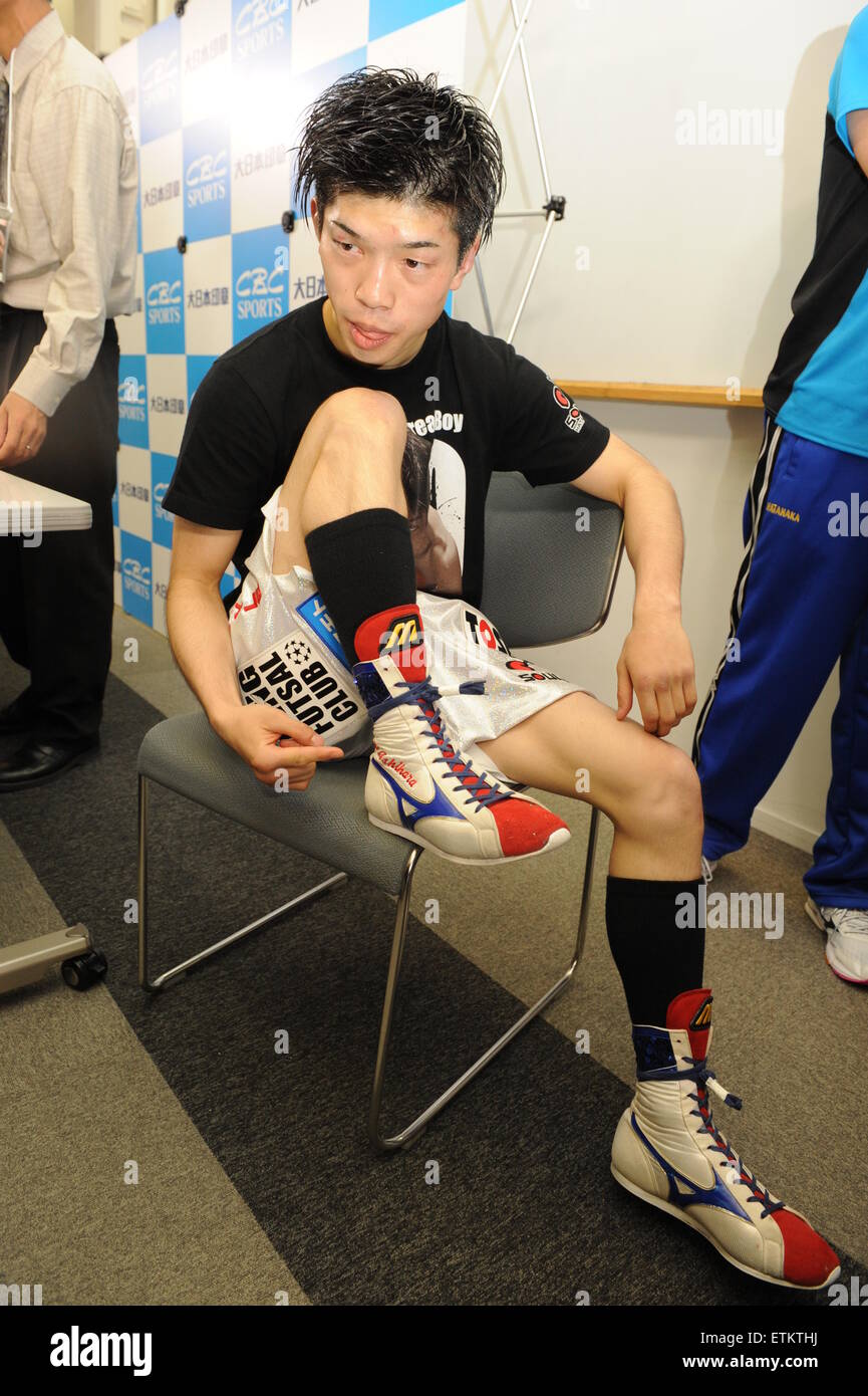 Kosei Tanaka (JPN), MAY 30, 2015 - Boxing : Kosei Tanaka of Japan poses ...