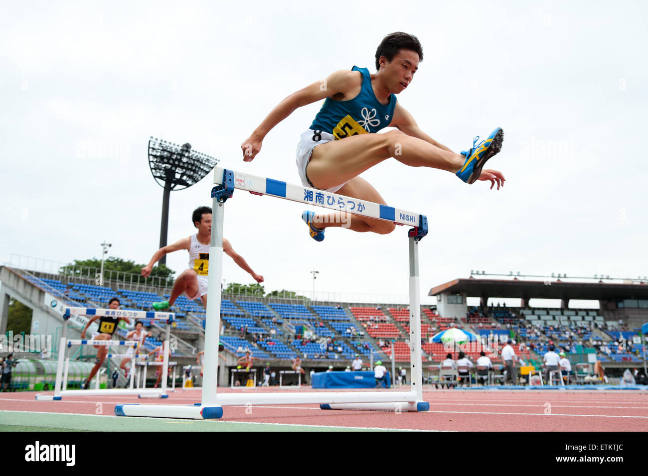 Shonan BMW Stadium Hiratsuka, Kanagawa, Japan. 14th June, 2015. Masayuki Obayashi (), JUNE 14 ...