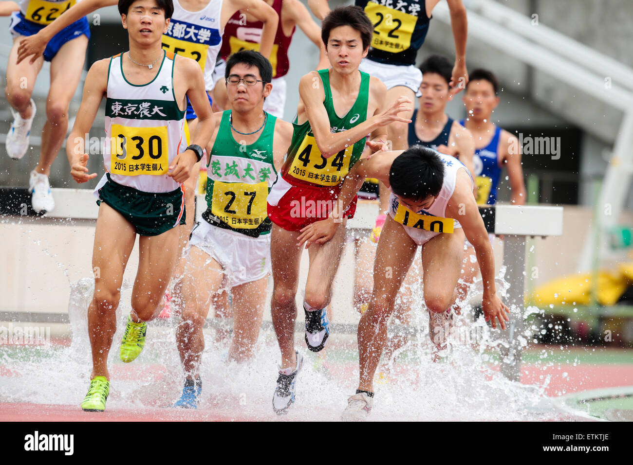 Shonan BMW Stadium Hiratsuka, Kanagawa, Japan. 14th June, 2015. (L to R ...