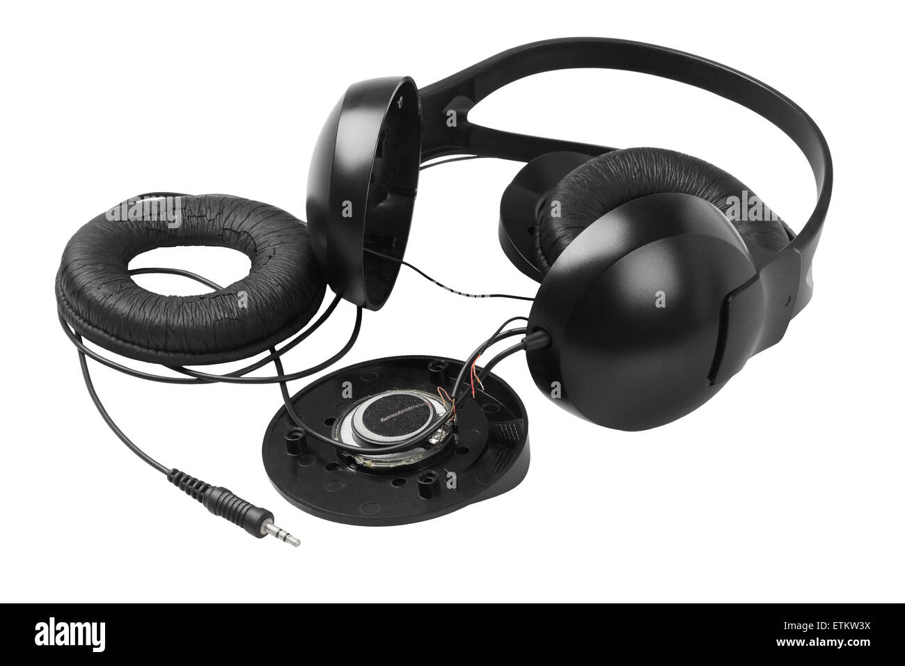 Headphone cable hi-res stock photography and images - Alamy