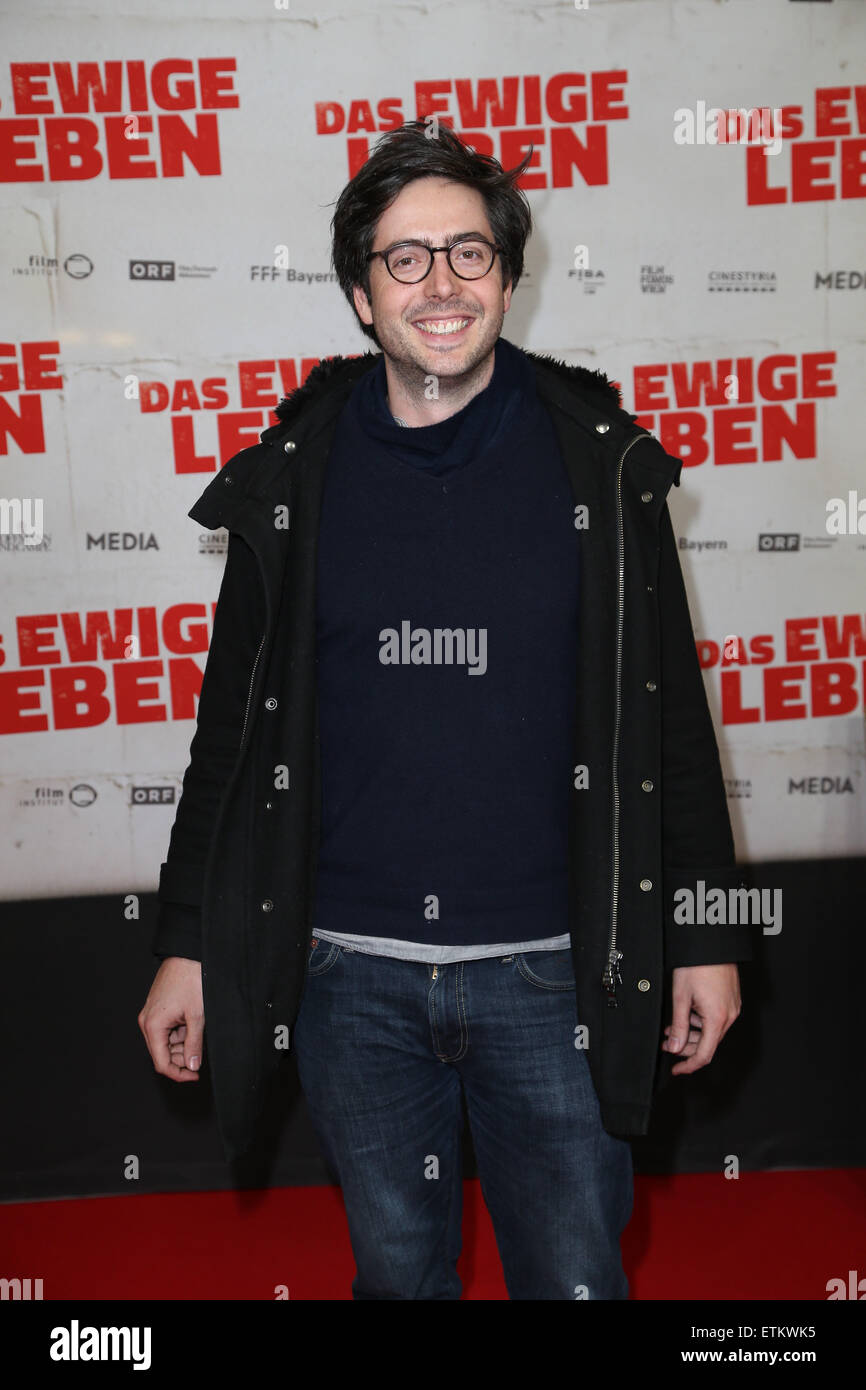 German premiere of the movie 'Das ewige Leben' at City movie theatre ...