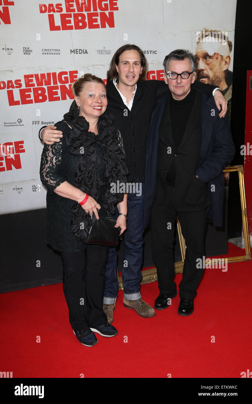German premiere of the movie 'Das ewige Leben' at City movie theatre ...