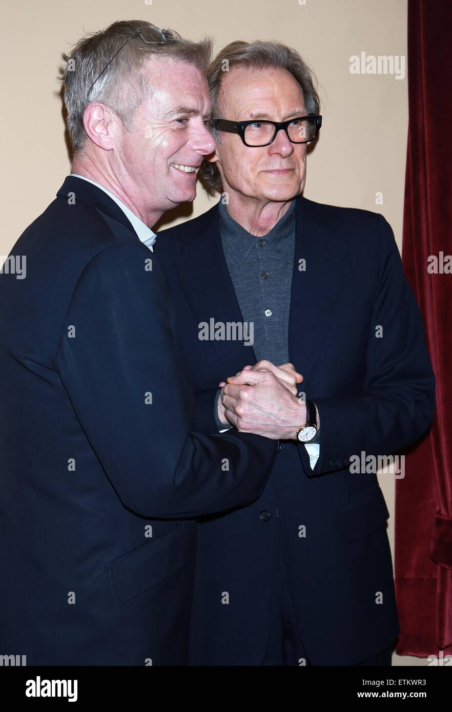 Media day for Broadway play Skylight held at the Golden Theatre ...