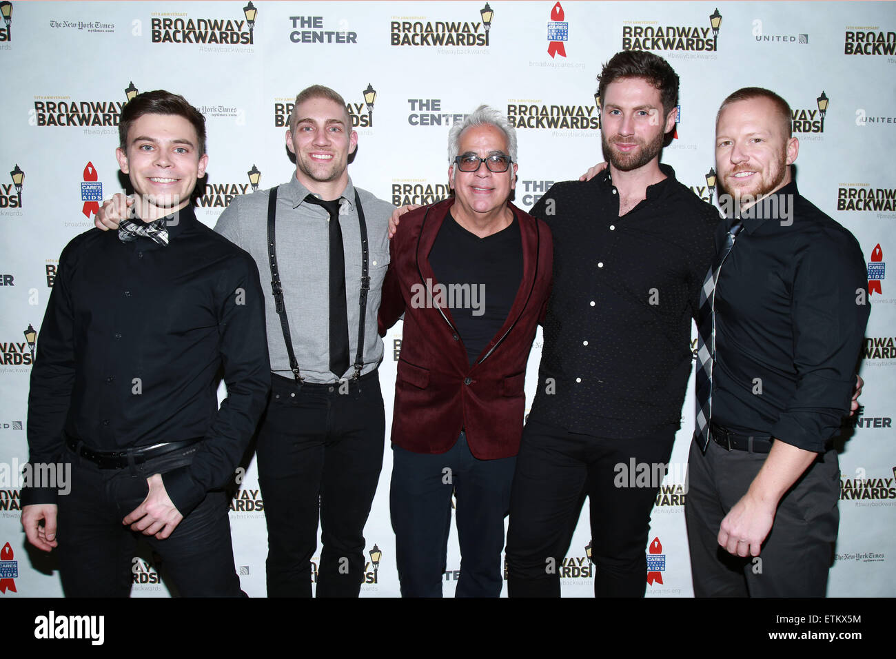 After party for 10th Annual Broadway Backwards held at John's Pizzeria ...