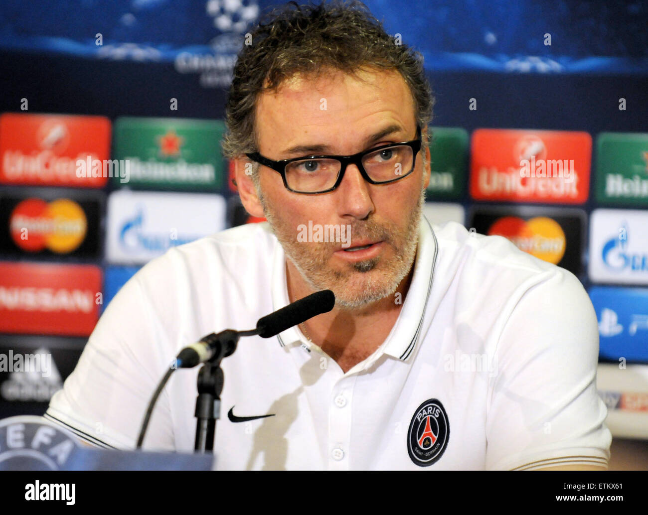 UEFA Champions League Press Conference Chelsea vs. PSG at Stamford ...