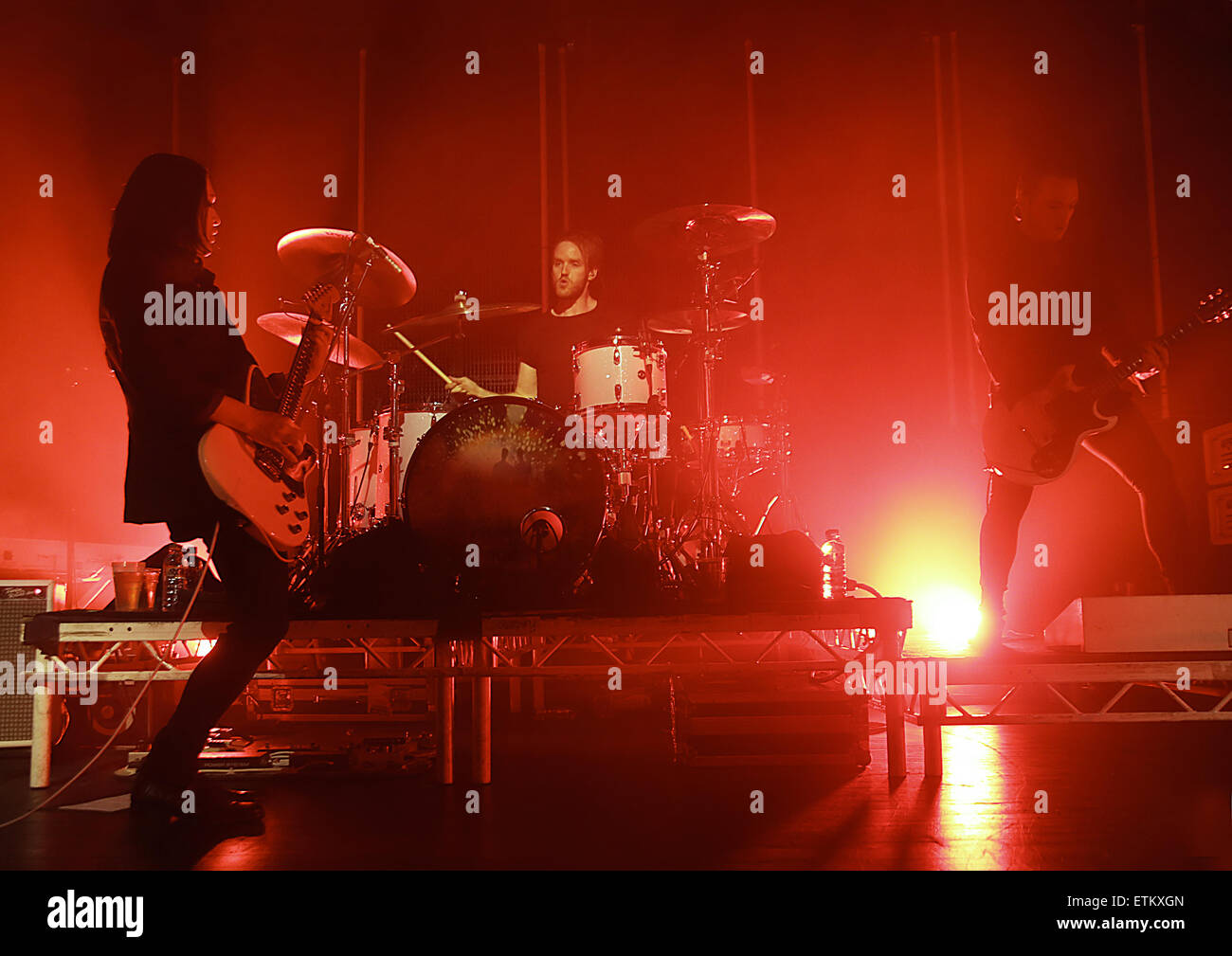 Placebo performing live on stage at Liverpool Guild Of Students ...