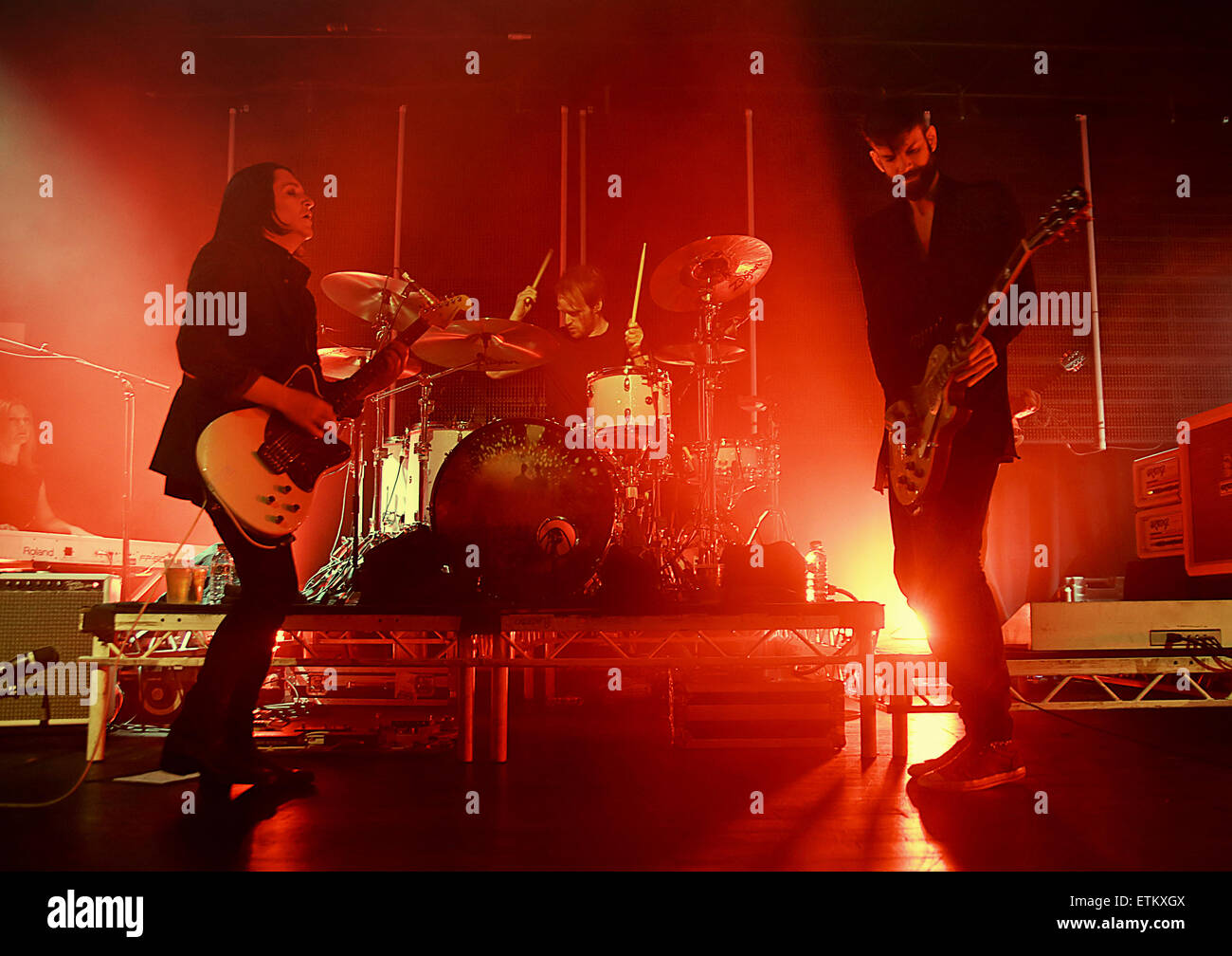 Placebo performing live on stage at Liverpool Guild Of Students ...
