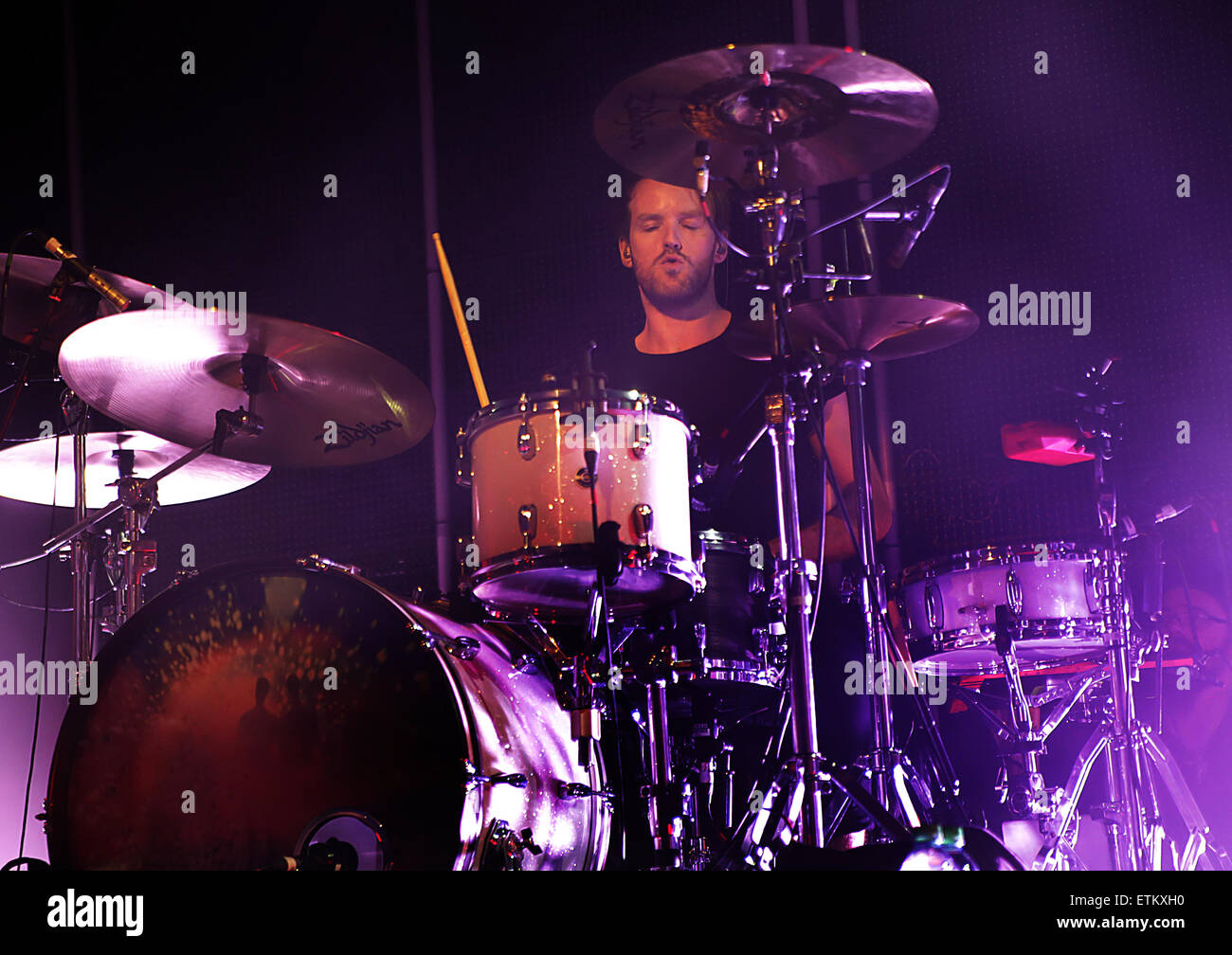 Placebo performing live on stage at Liverpool Guild Of Students ...