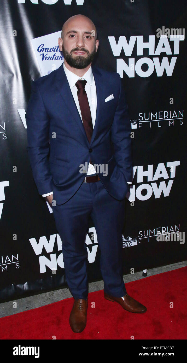 'What Now' premiere - Arrivals Featuring: Joseph Cassiere Where ...