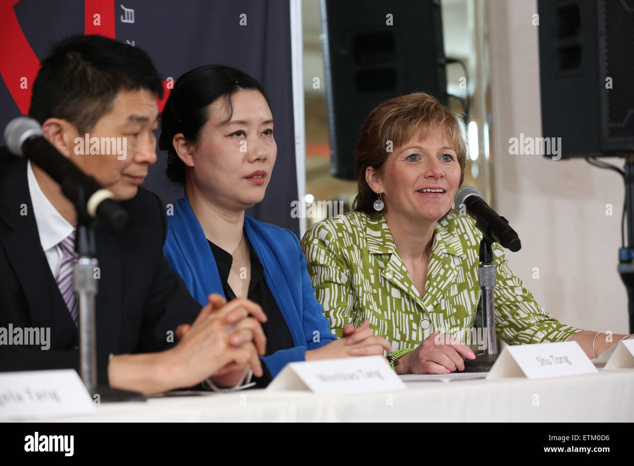 Celebrities attend Zhenjiang Media Group and Legend River Entertainment ...