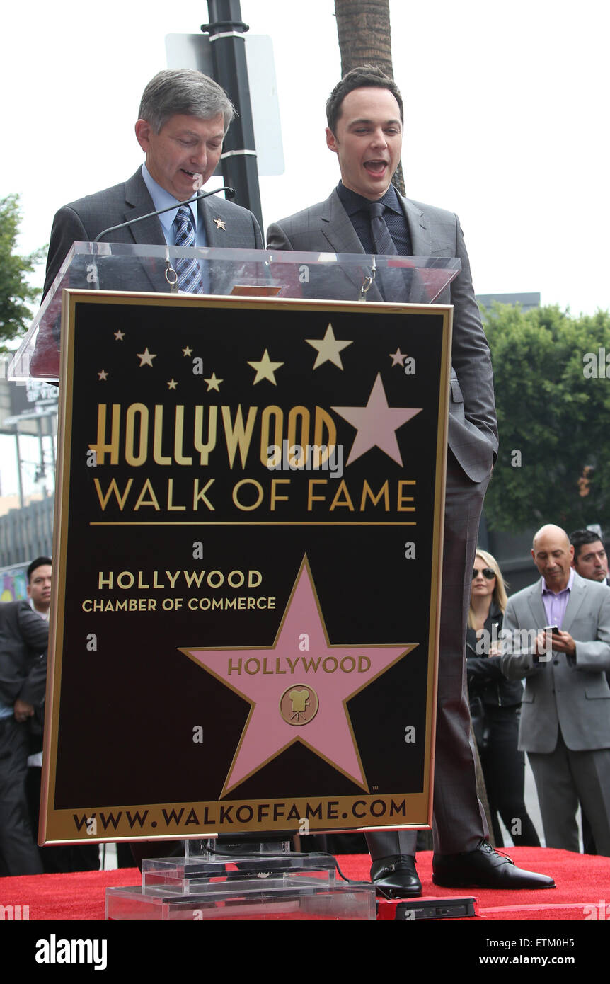 Jim Parsons honored with a star on the Hollywood Walk of Fame Featuring ...