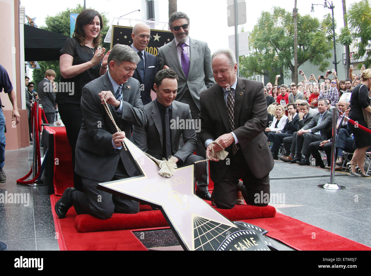Jim Parsons honored with a star on the Hollywood Walk of Fame Featuring ...