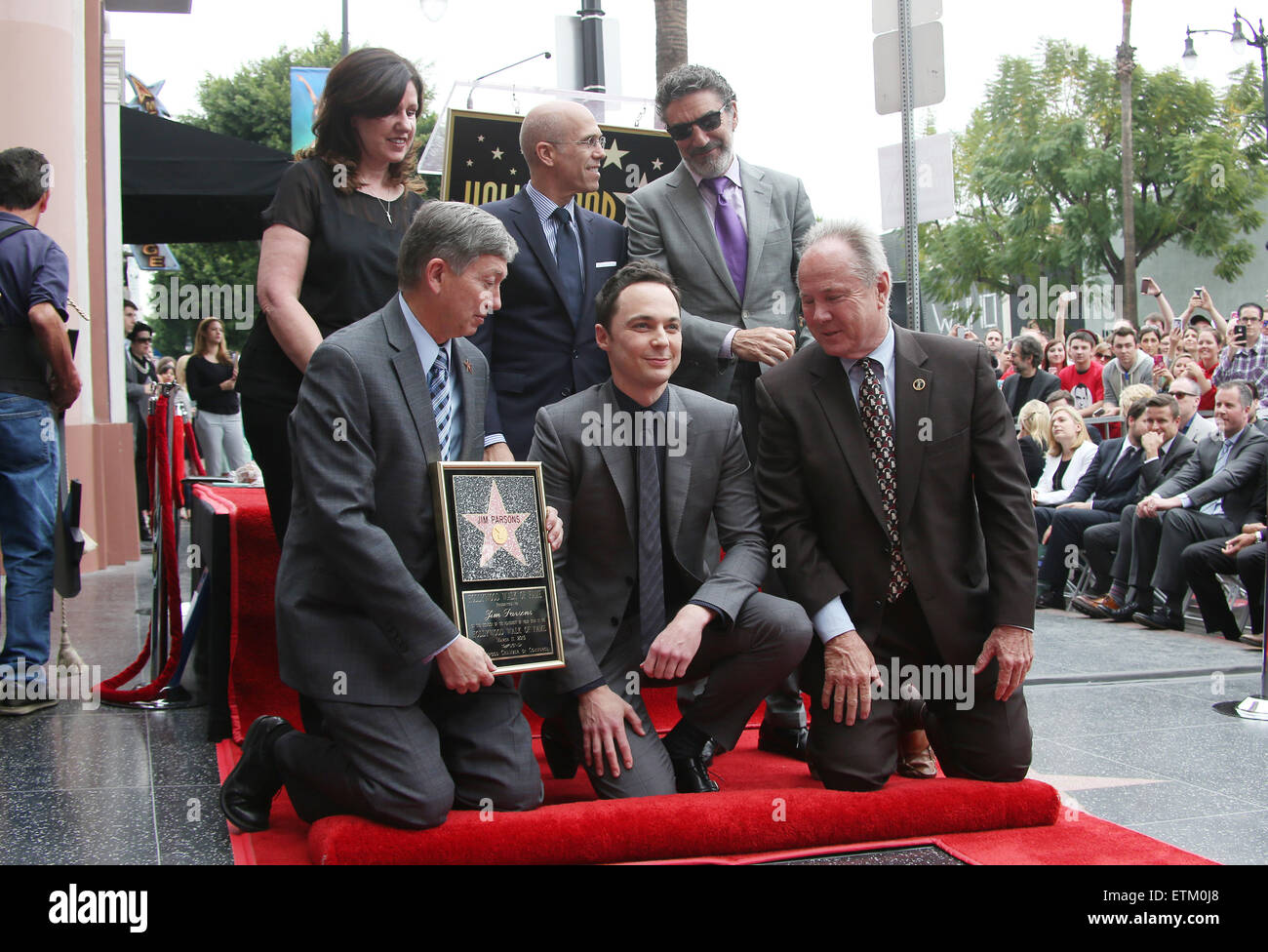 Jim Parsons honored with a star on the Hollywood Walk of Fame Featuring ...
