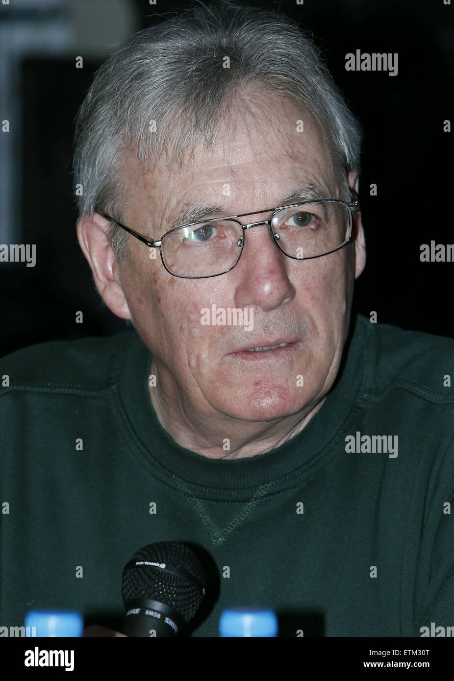 Nick Simper of Deep Purple attends a press conference at Igor Sandler ...