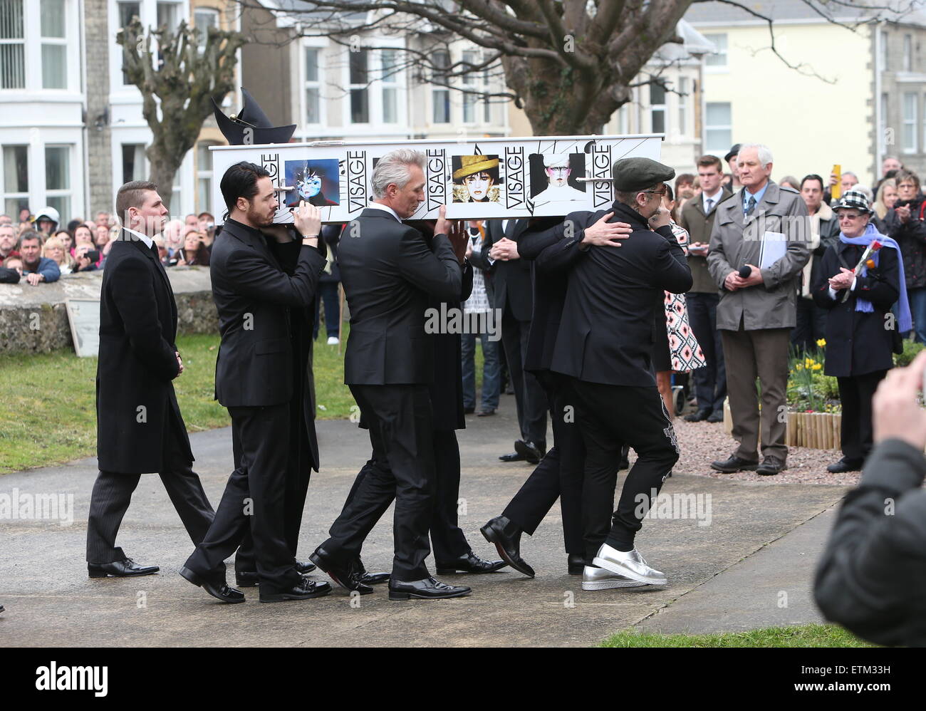Tony martin funeral hi-res stock photography and images - Alamy