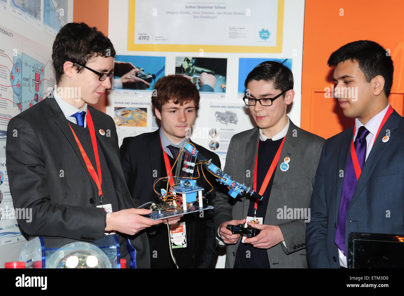 The Big Bang Show UK Young Scientists and Engineers Finalists at the ...