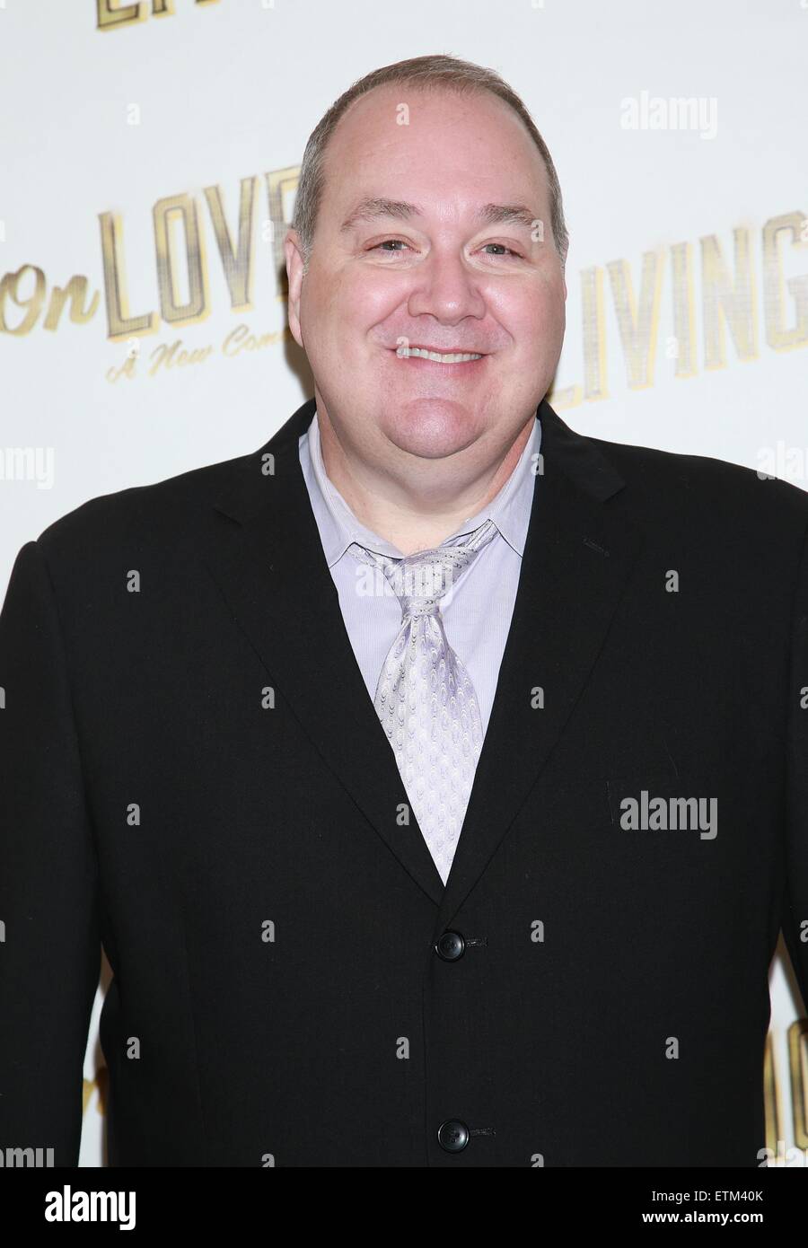 Press junket for Broadway play Living On Love held at the Empire Hotel ...