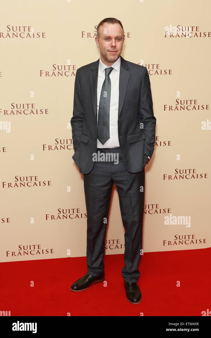 UK Gala screening of 'Suite Francaise' at May Fair Hotel - Red Carpet ...